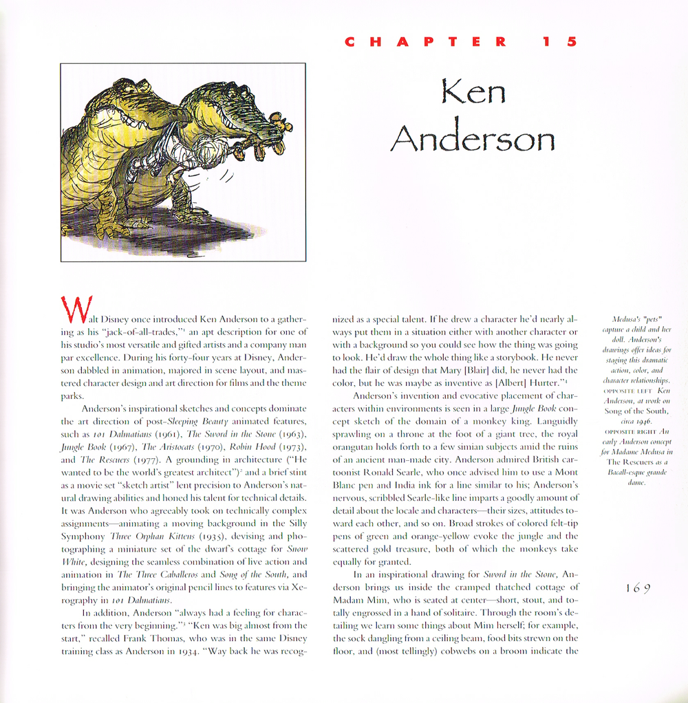 Ken Anderson — Art & Animation