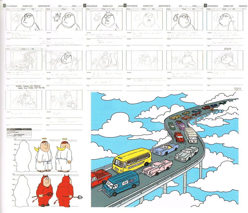Family Guys Storyboards — Alex Escobar | Art & Animation