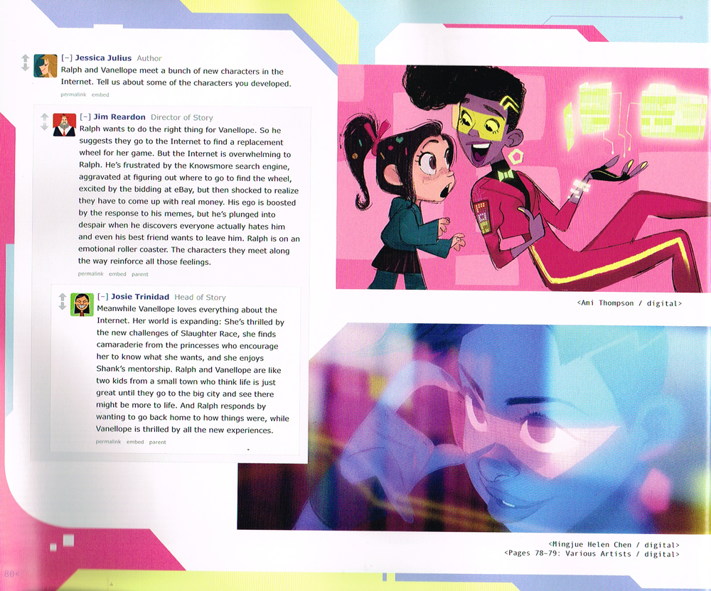 The Art of Ralph Breaks The Internet pt.8 — Art & Animation