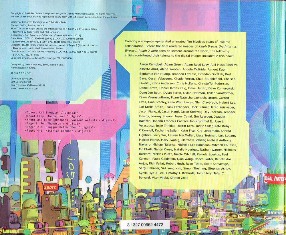 The Art of Ralph Breaks The Internet — Art & Animation