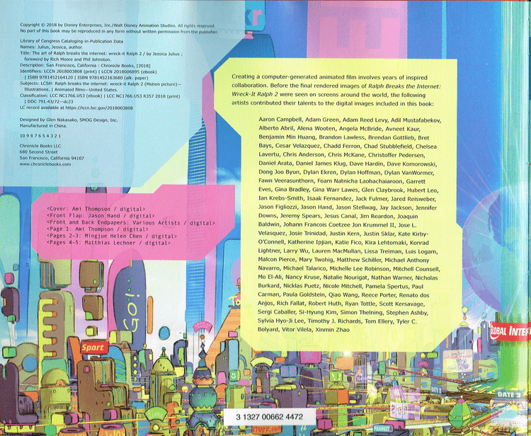 The Art of Ralph Breaks The Internet — Alex Escobar | Art & Animation