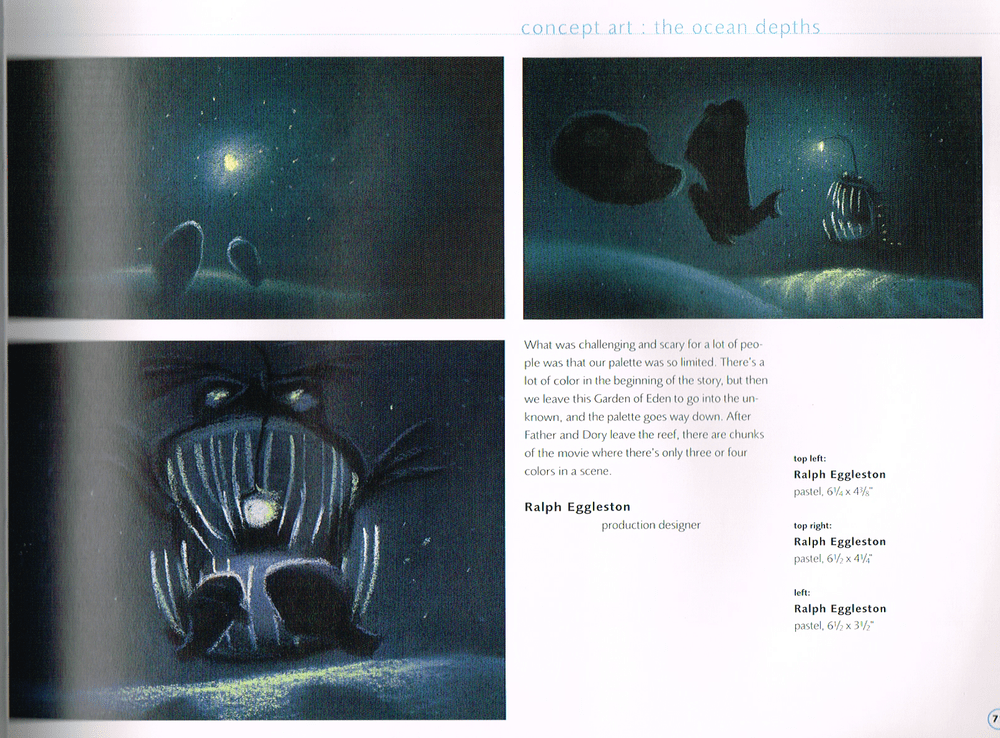 Angler Fish, Art From Finding Nemo — Art & Animation