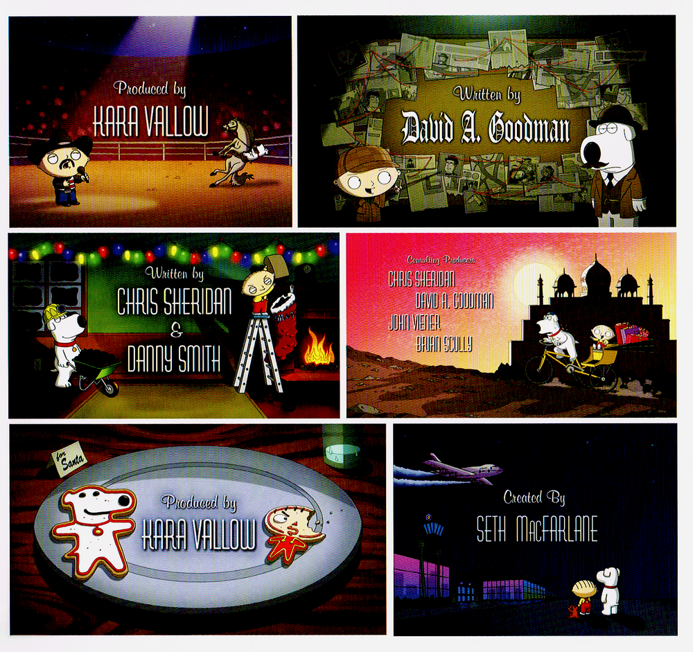 Family Guy Title Cards — Art & Animation