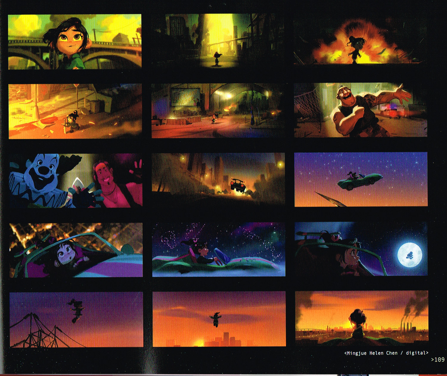 The Art of Ralph Breaks The Internet pt.9 — Art & Animation