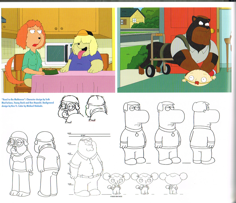 Family Guy Road To Episodes — Art & Animation