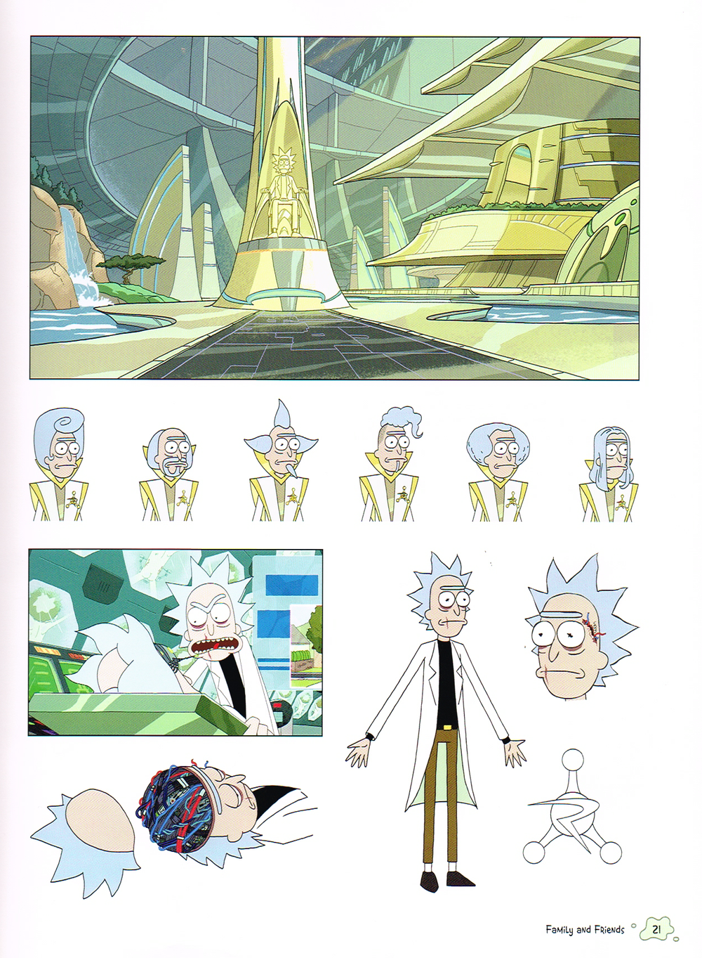 The Art of Rick and Morty pt.2 — Art & Animation