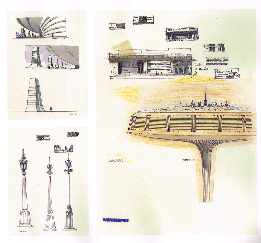Star Wars Cloud City Sketches — Alex Escobar | Art & Animation