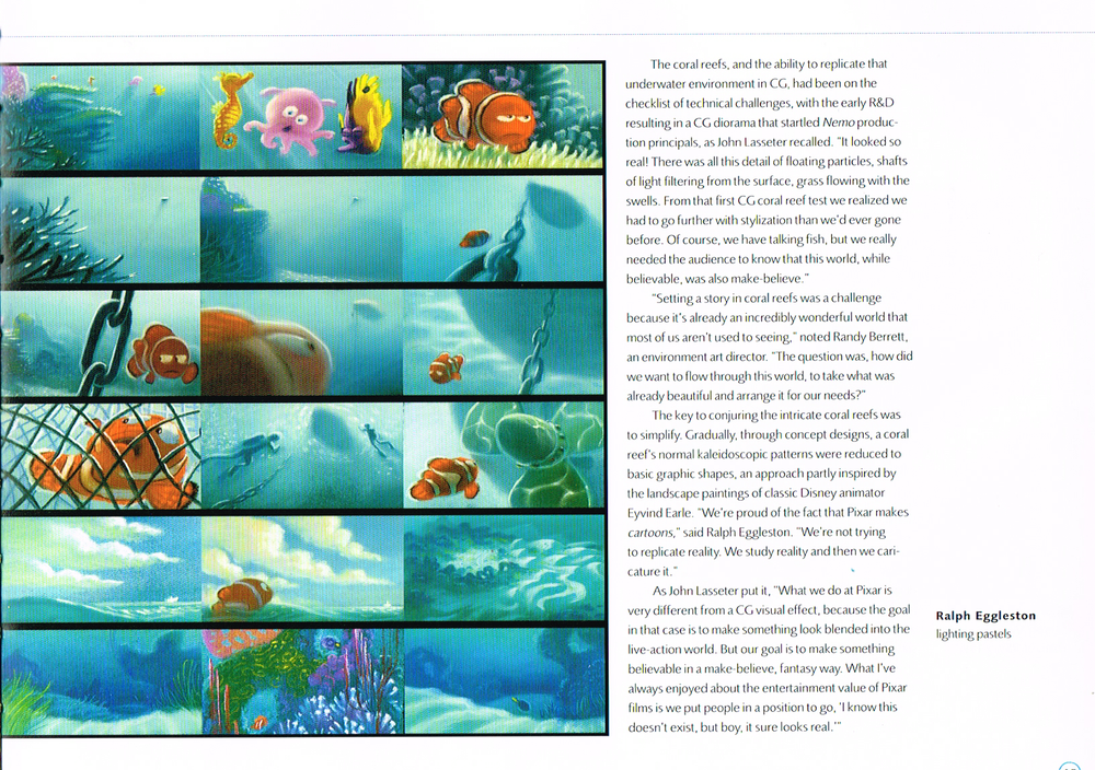 The Art of Finding Nemo pt.2 — Art & Animation