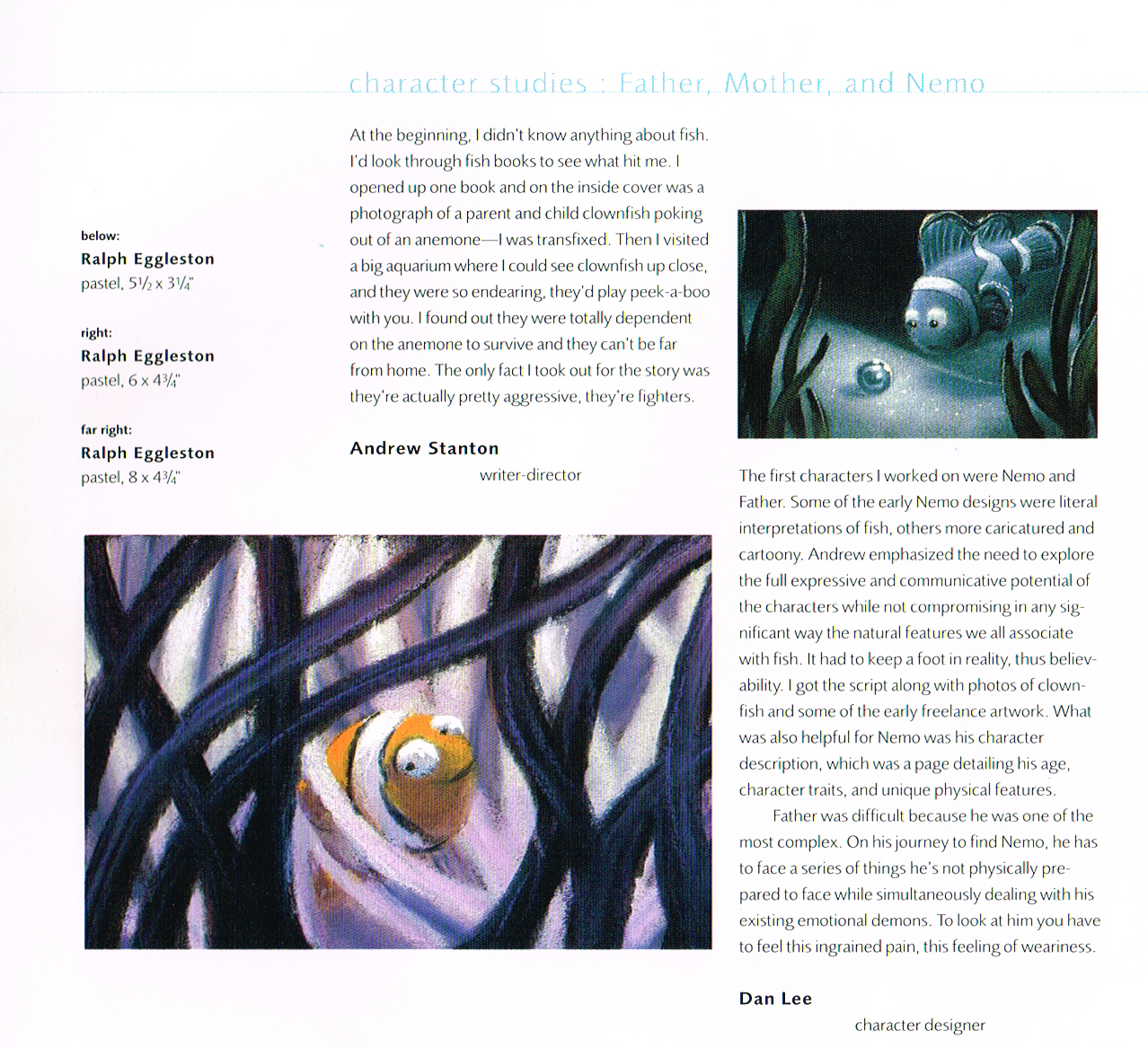 The Art of Finding Nemo pt.3 — Art & Animation