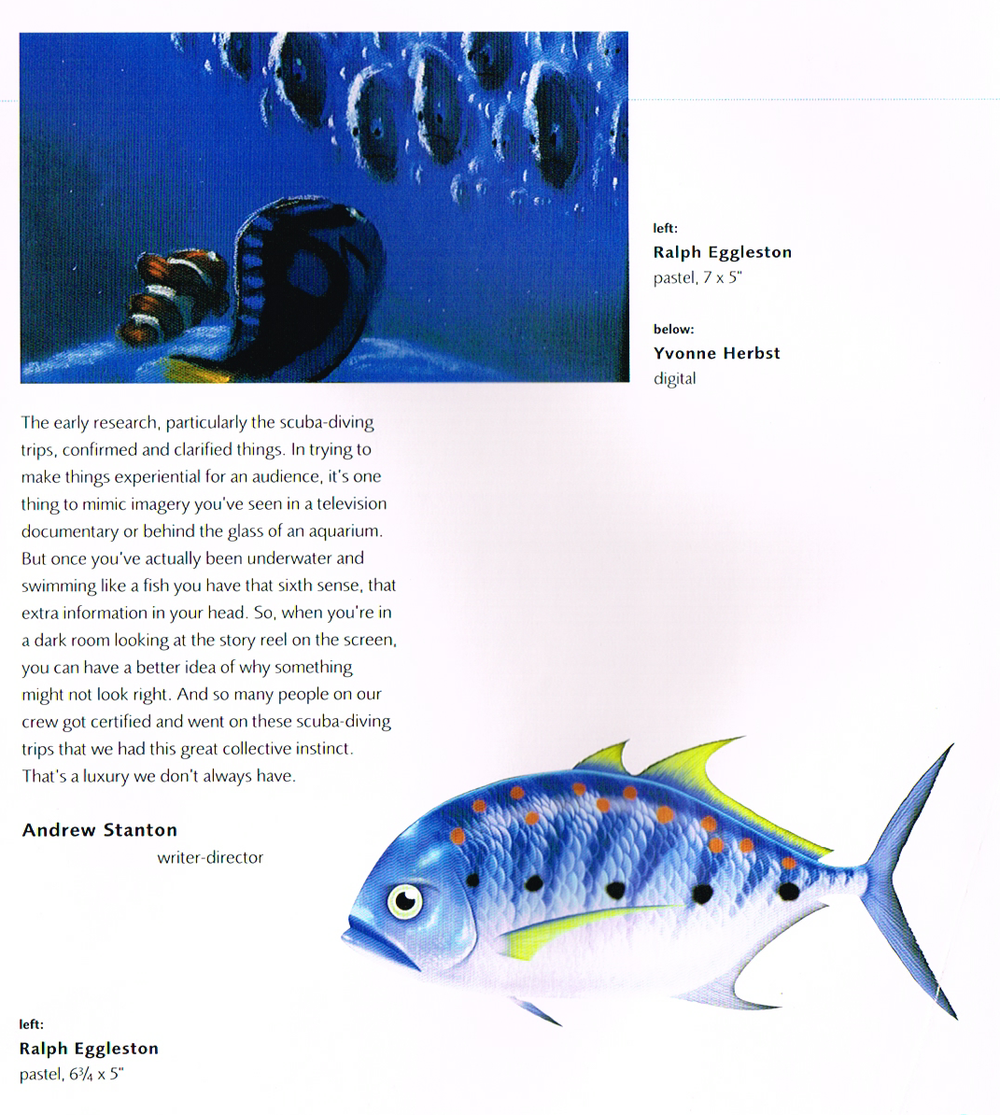 The Art of Finding Nemo pt.8 — Art & Animation