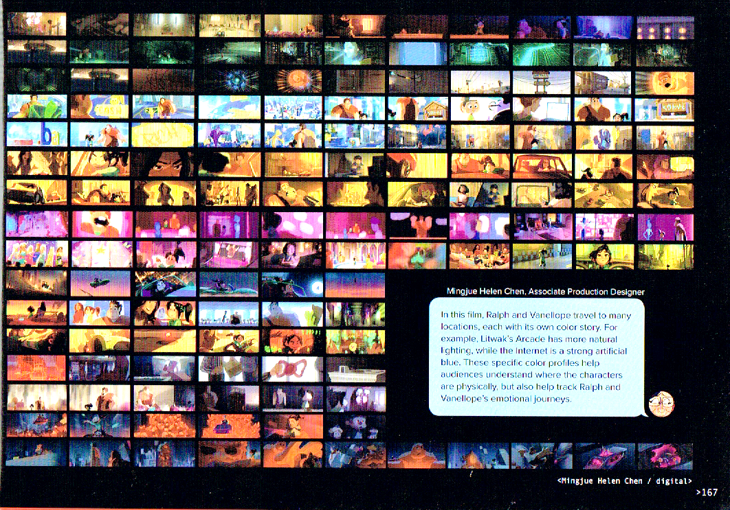 Ralph Breaks The Internet Color Keys — Art & Animation