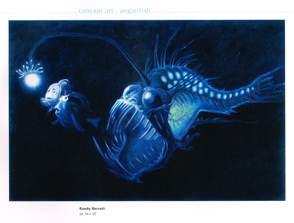 Angler Fish, Art From Finding Nemo — Art & Animation