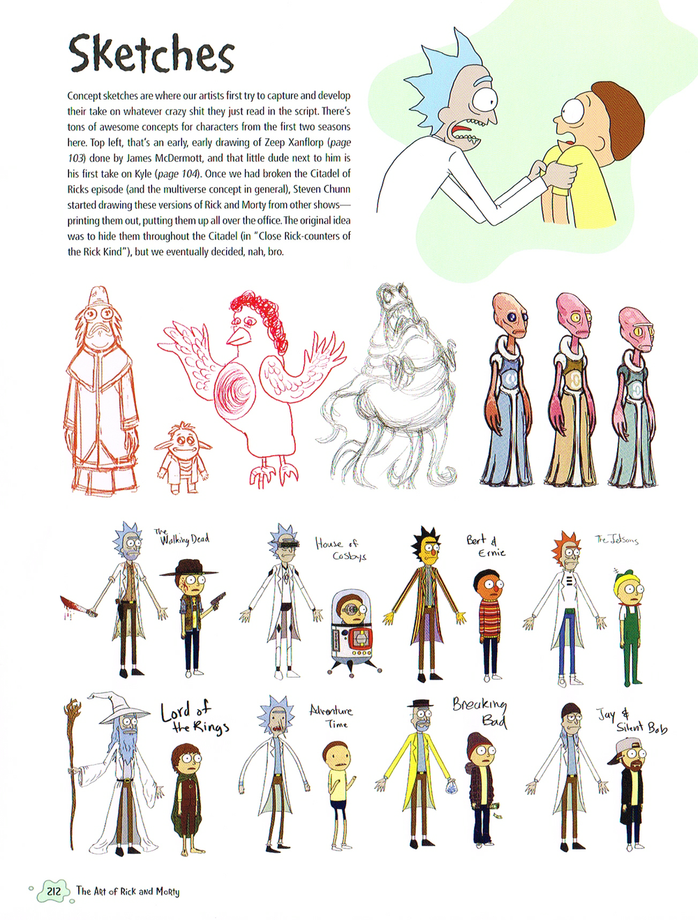 The Art of Rick and Morty pt.14 — Art & Animation