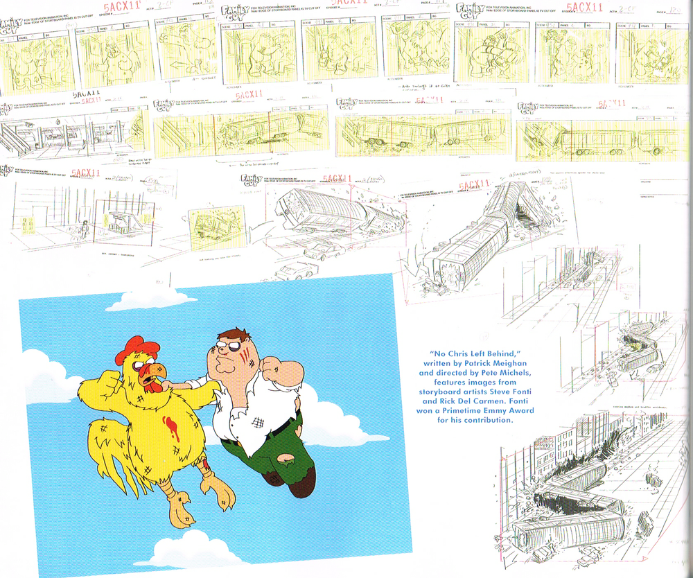 Family Guys Storyboards — Art & Animation