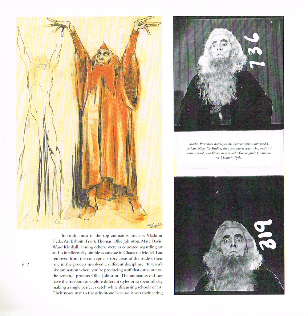 Joe Grant and the Character Model Department — Art & Animation