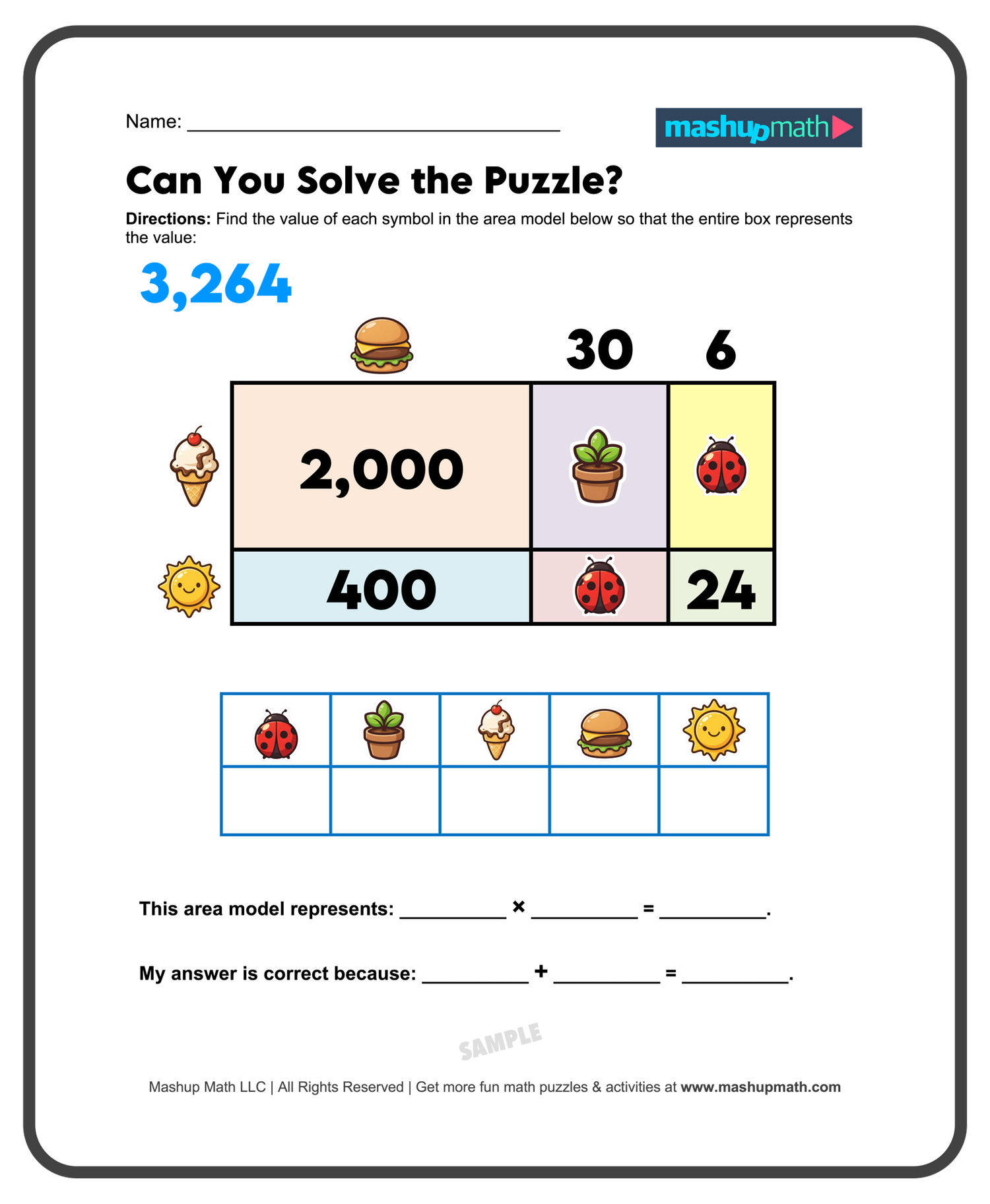 Multiplication Puzzles — Mashup Math