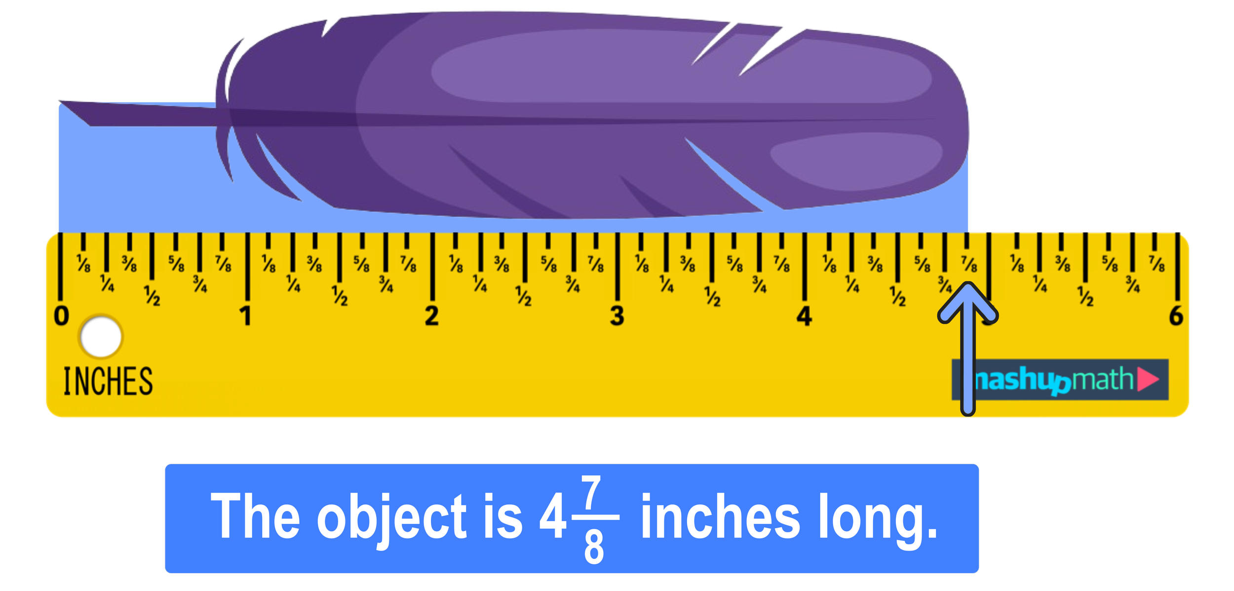 How to Read a Ruler—Step-by-Step with Pictures — Mashup Math