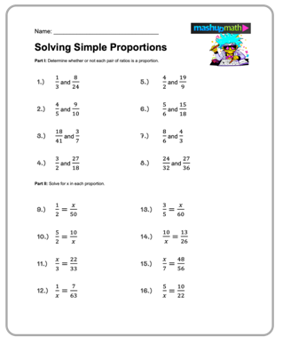 Free 6th Grade Math Worksheets—Printable w/ Answers — Mashup Math