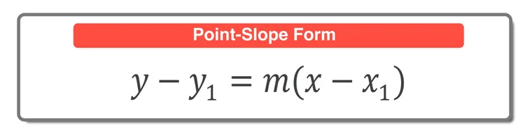 What is Point-Slope Form in Math? — Mashup Math