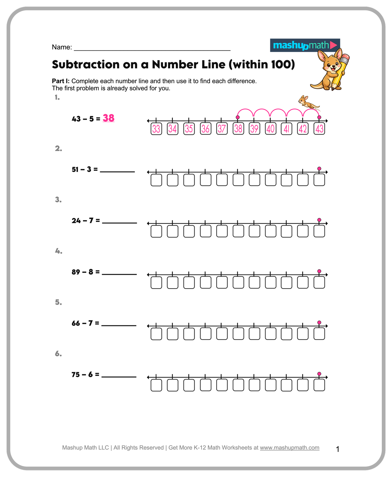 Free 3rd Grade Math Worksheets—Printable w/ Answers — Mashup Math