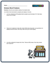 Division Word Problems—Free Worksheets for Grades 3-5 — Mashup Math