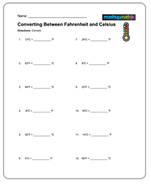 Free 8th Grade Math Worksheets—Printable w/ Answers — Mashup Math