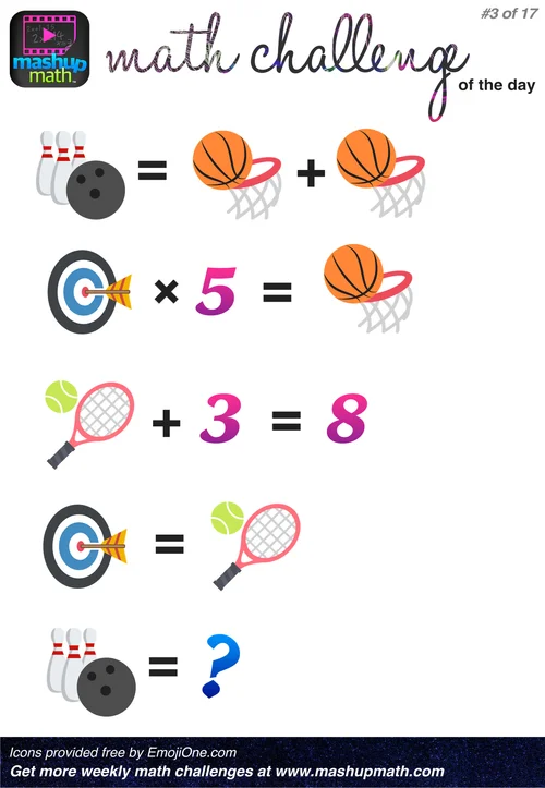 Are You Ready for 17 Awesome New Math Challenges? — Mashup Math