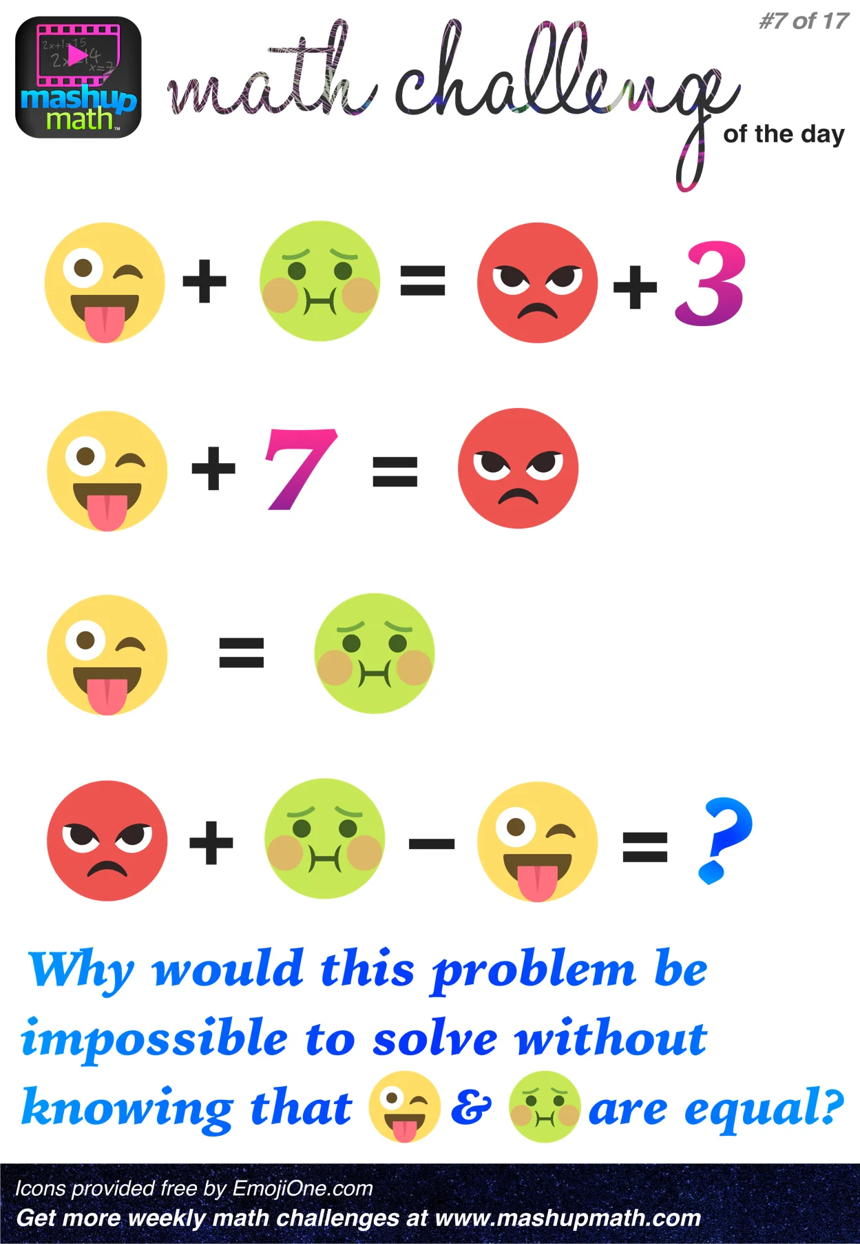 Are You Ready for 17 Awesome New Math Challenges? — Mashup Math