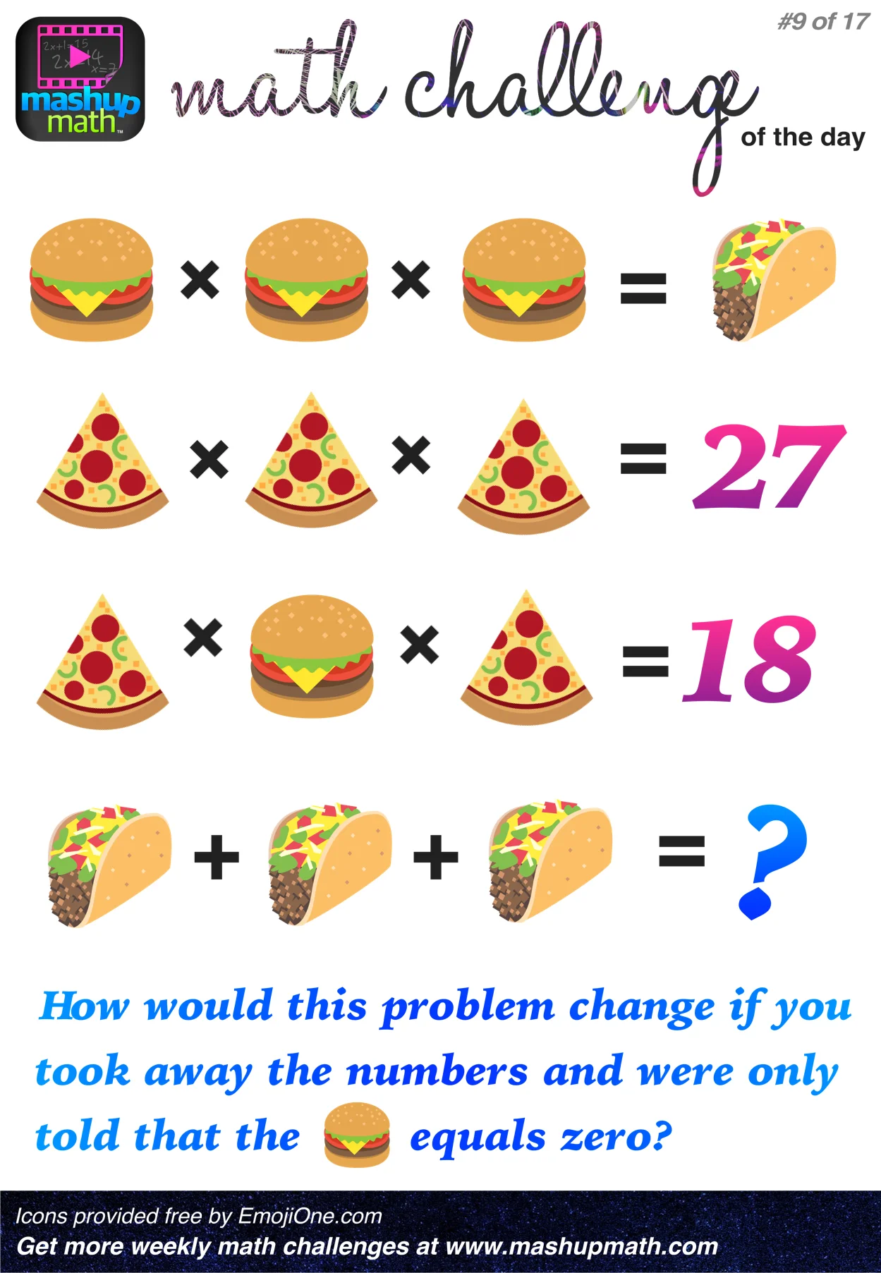 Are You Ready for 17 Awesome New Math Challenges? — Mashup Math