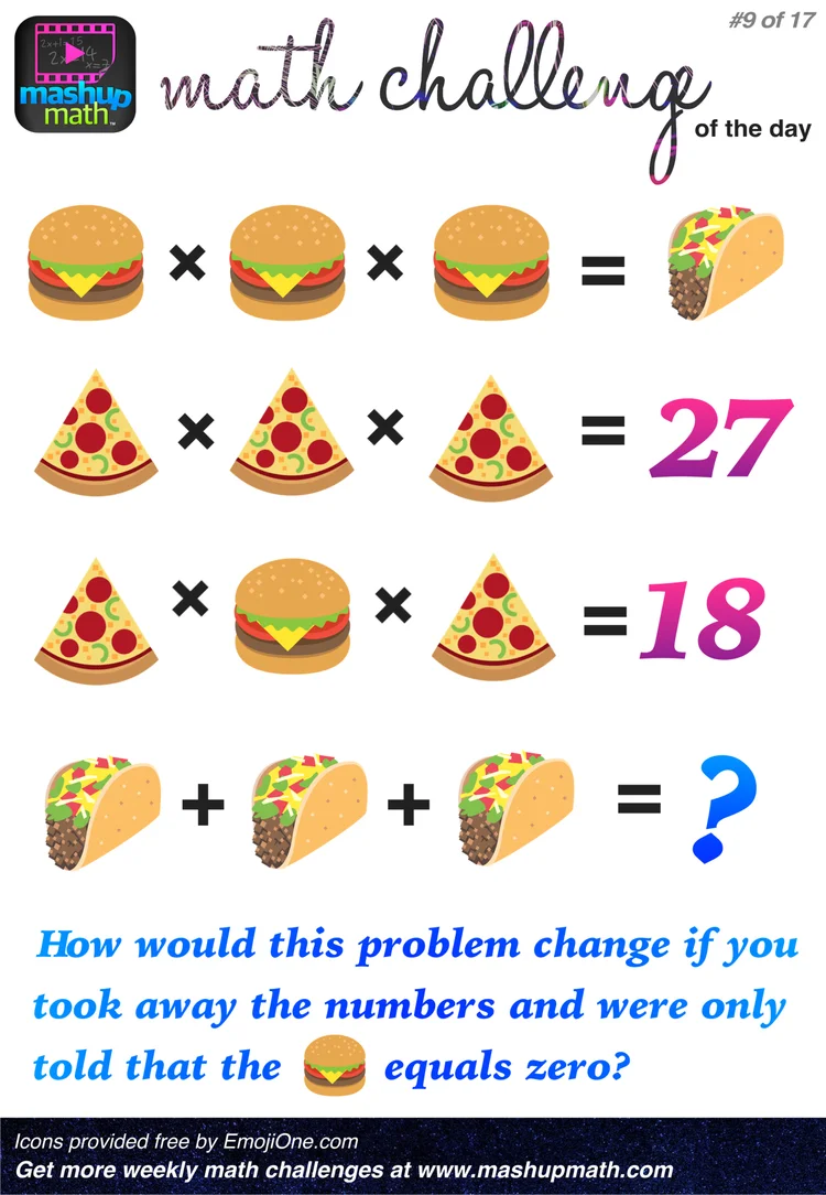 Are You Ready for 17 Awesome New Math Challenges? — Mashup Math