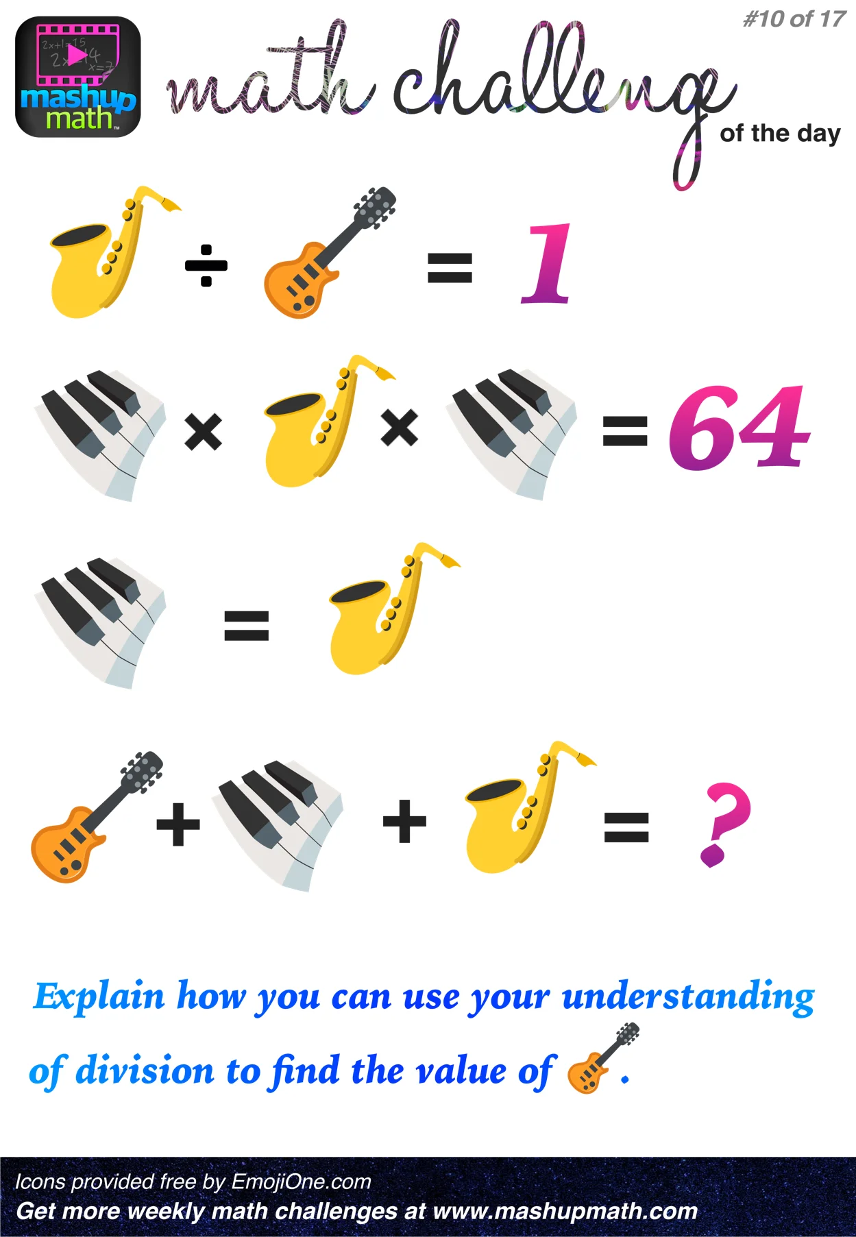 Are You Ready for 17 Awesome New Math Challenges? — Mashup Math