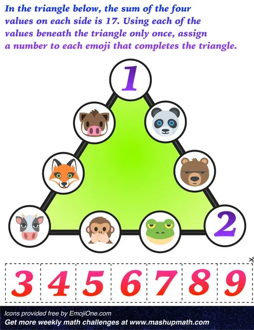 Free Math Puzzles for Middle School Students — Mashup Math