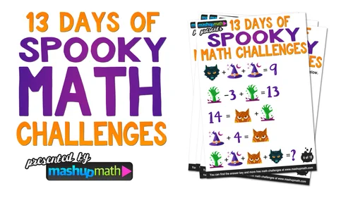 Halloween Math: 13 Days of Spooky Math Challenges for Grades 1-8 ...