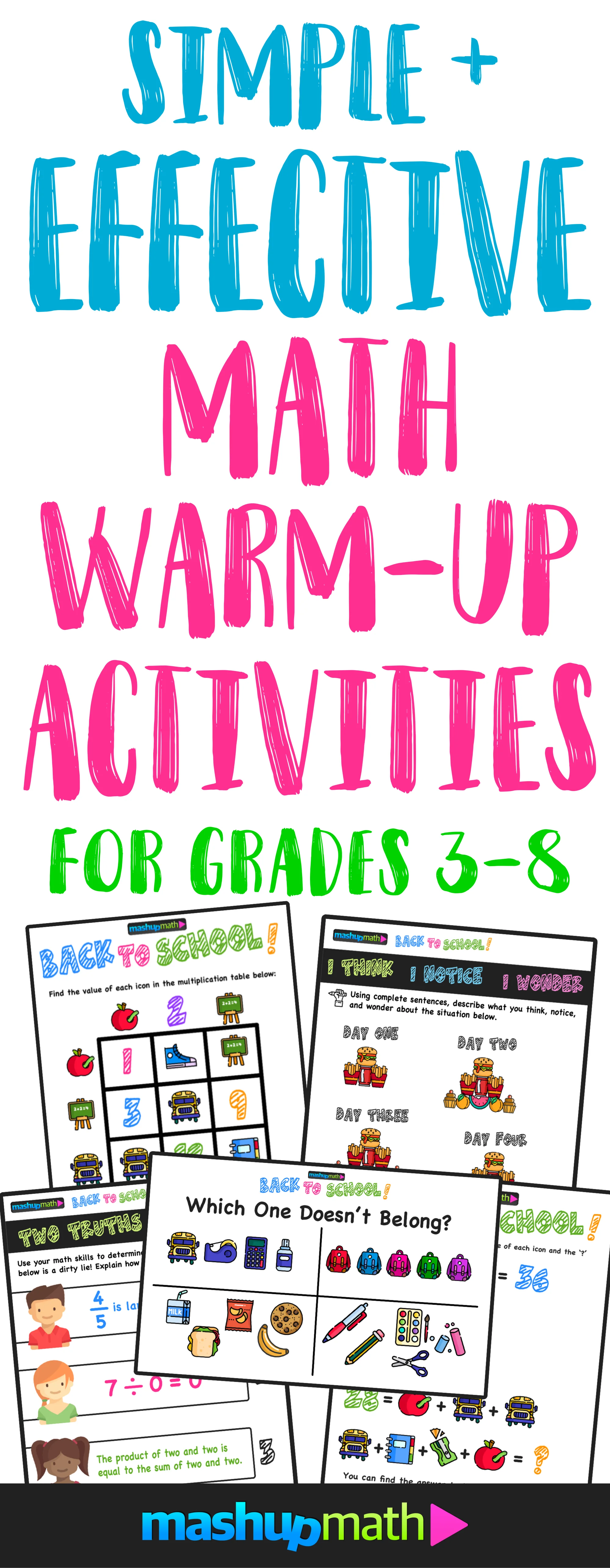 5 Effective Strategies for Improving Your Math Warm Up Activities ...