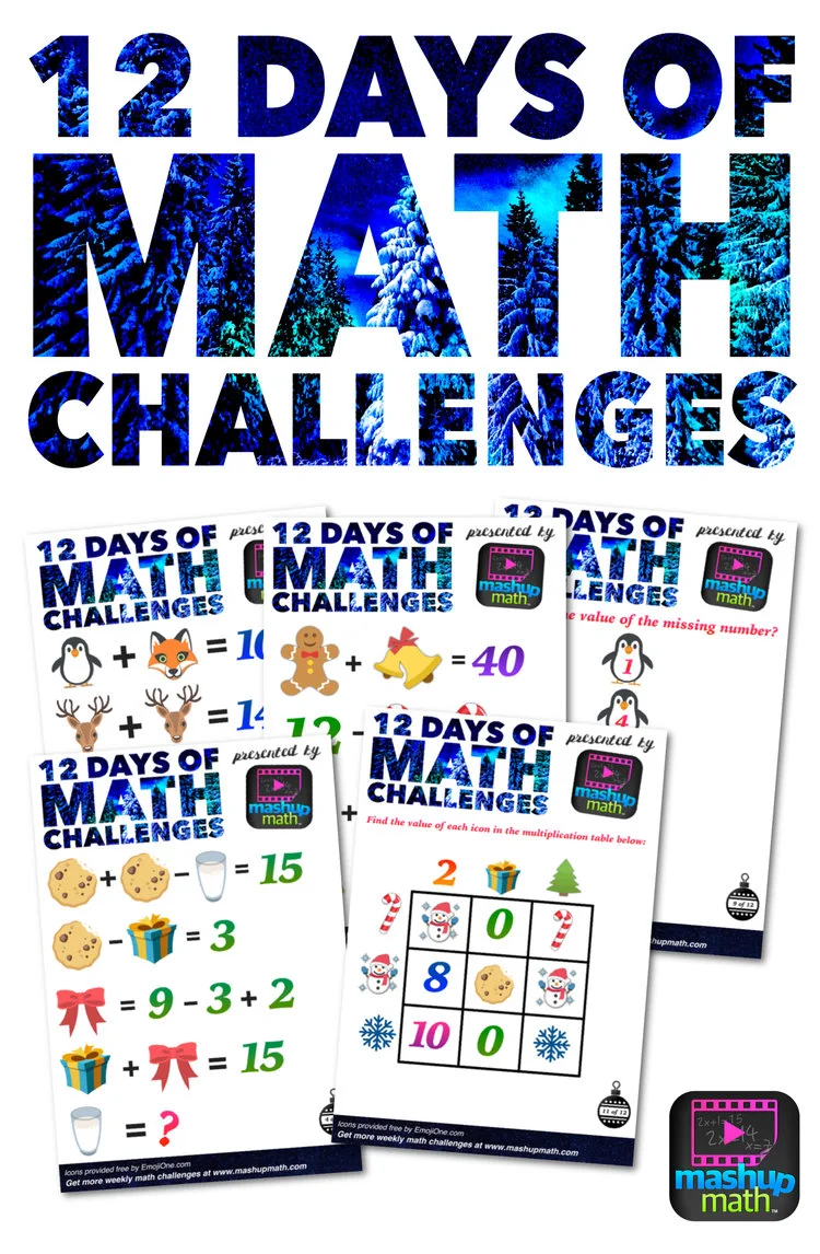 5 Awesome Christmas Math Activities For 5th Grade Mashup Math
