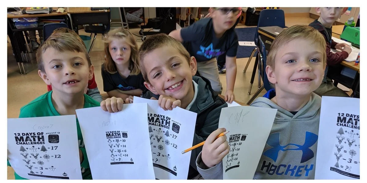 Are You Ready for 12 Days of Holiday Math Challenges? — Mashup Math