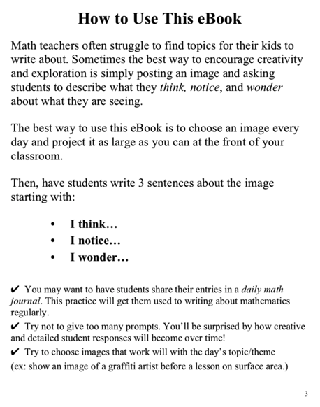 101 Think-Notice-Wonder Writing Prompts for Engaging Your Kids — Mashup ...