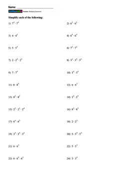Multiplying Exponents Explained — Mashup Math