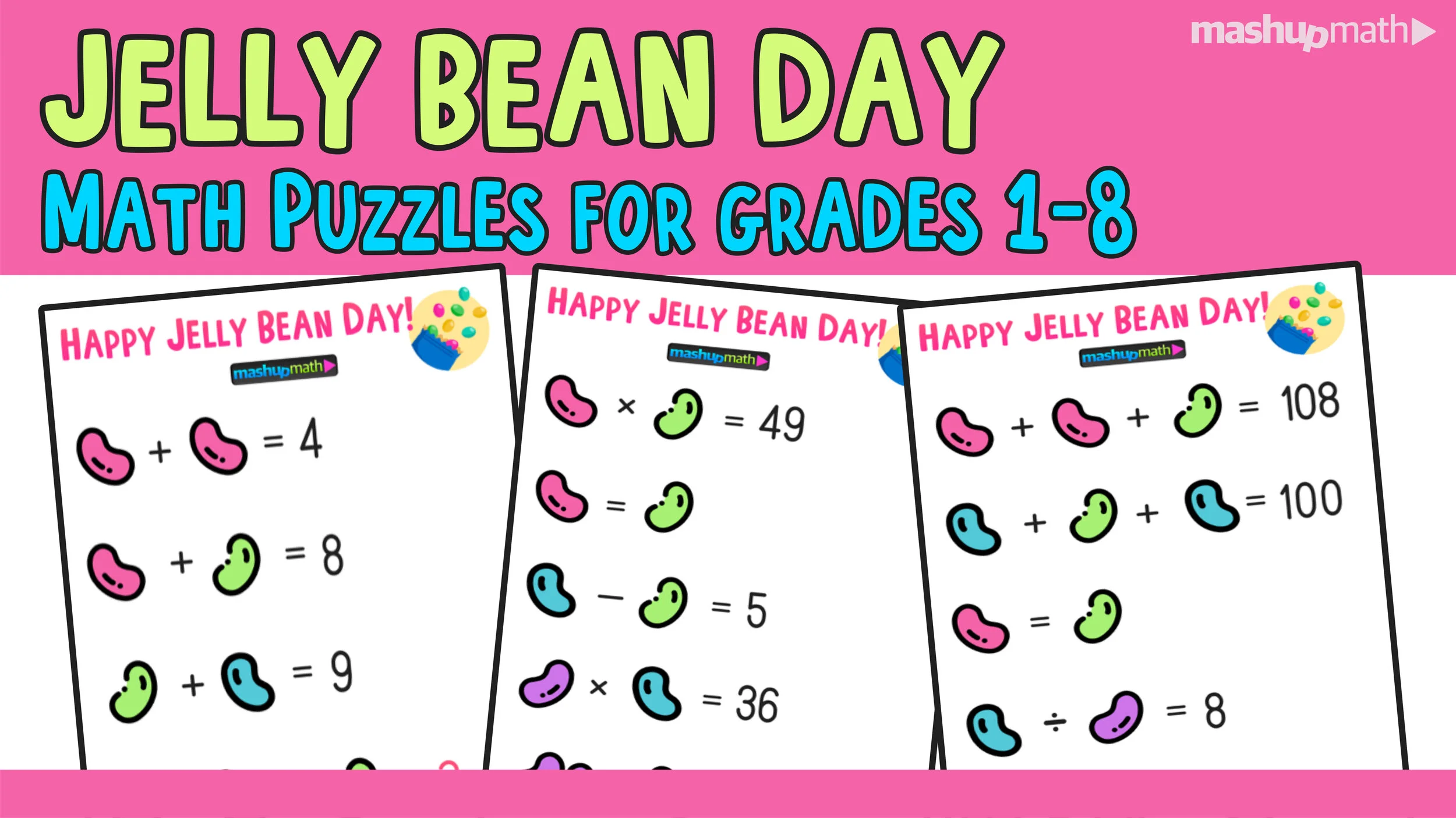 Free Math Puzzles — Mashup Math