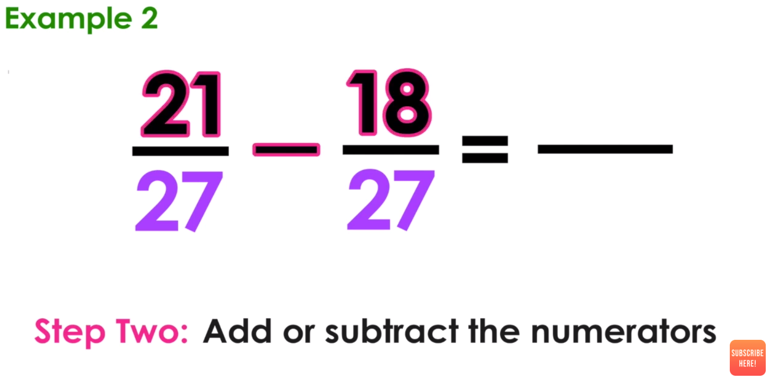 How to Add and Subtract Fractions (Step-by-Step) — Mashup Math