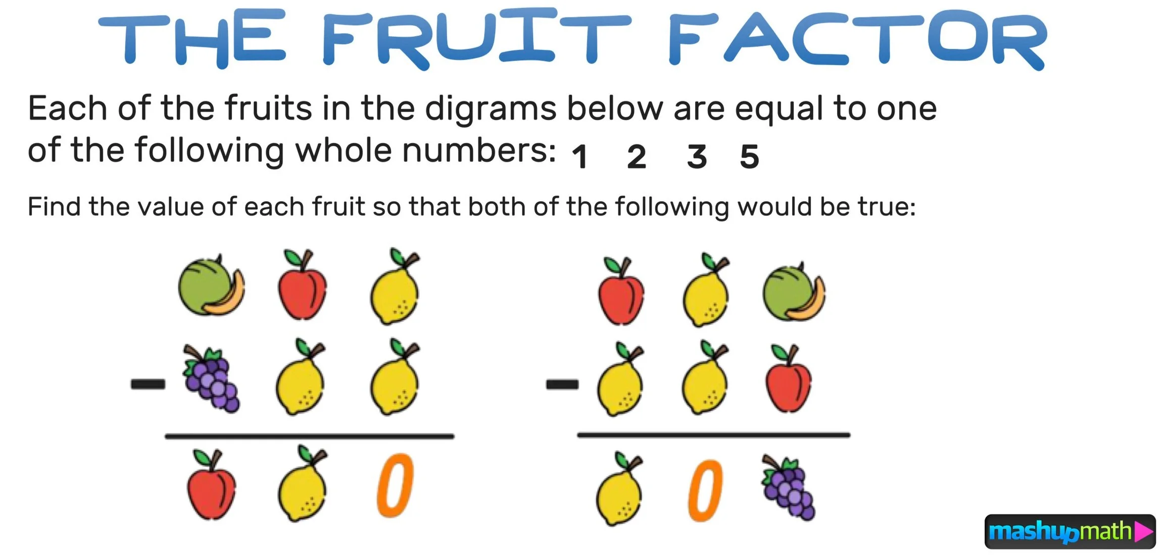 10 Free Maths Puzzles with Answers for Ages 12+ — Mashup Math