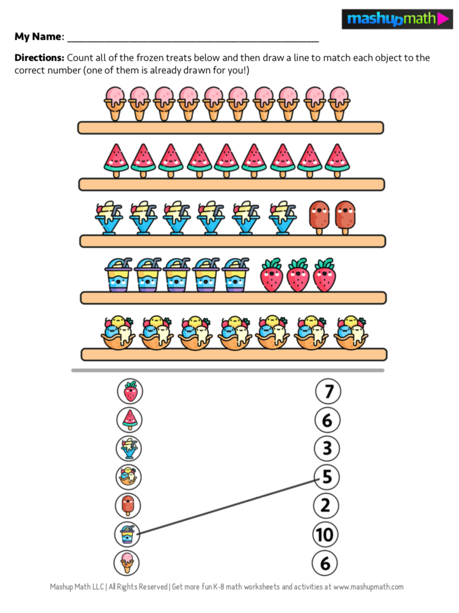 10 Free Kindergarten Math Worksheets (PDF Downloads) — Mashup Math