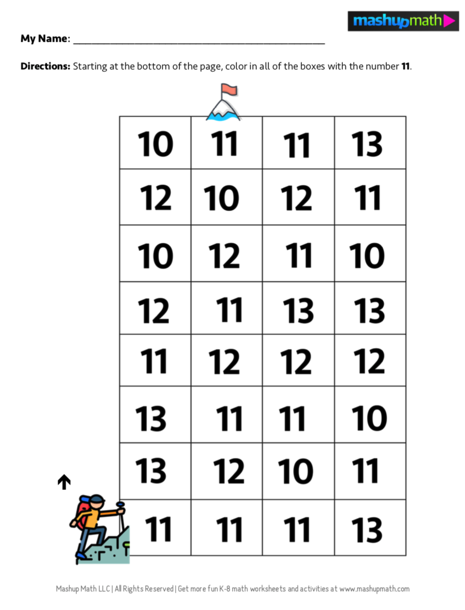 10 Free Kindergarten Math Worksheets (PDF Downloads) — Mashup Math