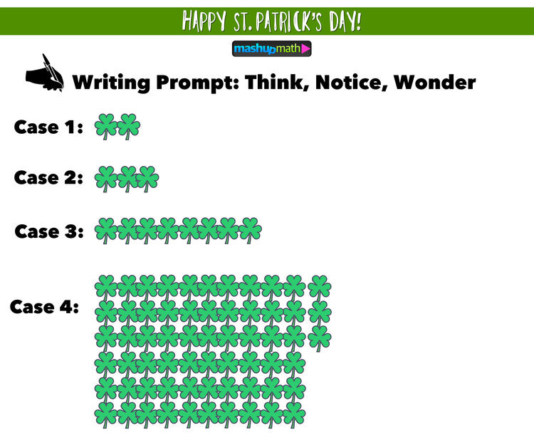 Free St. Patrick's Day Math Activities for Grades K-8 — Mashup Math