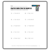 Completing the Square Worksheets—Printable with Answers — Mashup Math