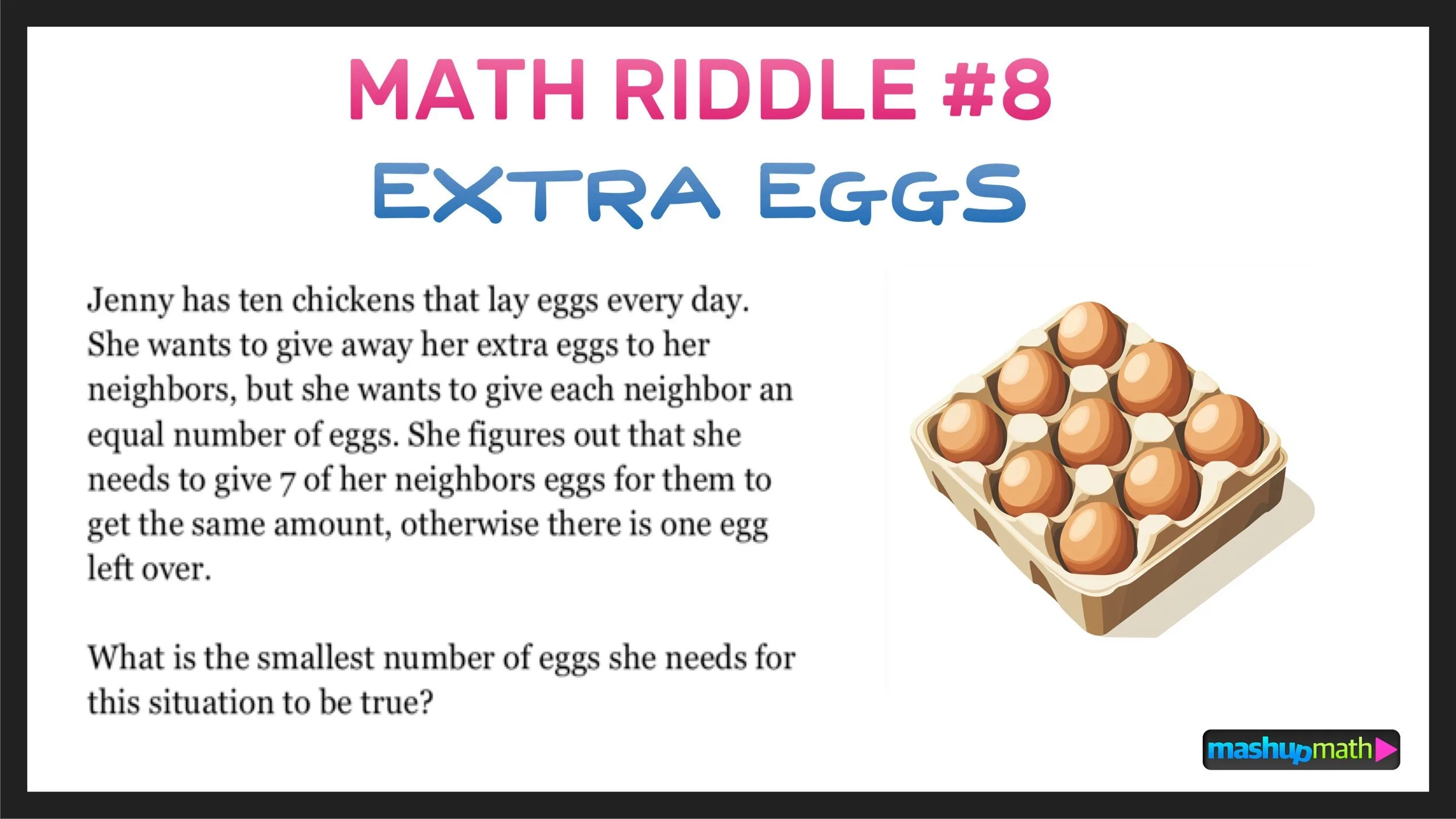 10 Free Math Riddles for Adults — Mashup Math