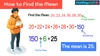 How to Find the Mean in 3 Easy Steps — Mashup Math