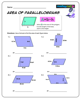 Free Geometry Worksheets—Printable w/ Answers — Mashup Math
