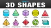 3D Shapes—Complete List with Free Printable Chart — Mashup Math