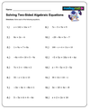 Free 8th Grade Math Worksheets—Printable w/ Answers — Mashup Math